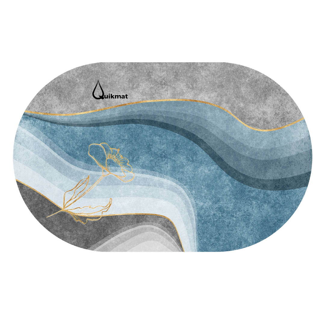 Magnolia Quikmat - Quick Dry Floral Super Absorbent Mat